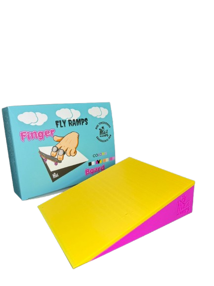 Fly Ramp - Rosa & Amarillo – MAD FINGERBOARD